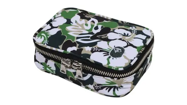 BAPE Resort Camo Amenity Pouch - Green
