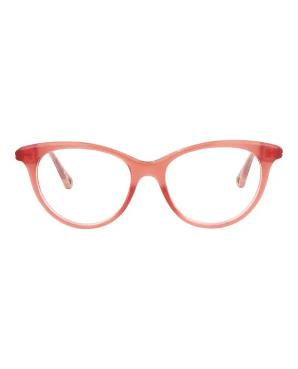 Chloé Cat Eye Optical Frames - Pink Pink Transparent (ch0005o/30009808/001)
