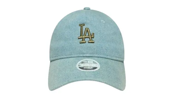 New Era Los Angeles Dodgers Denim 9twenty Cap - Navy Blue