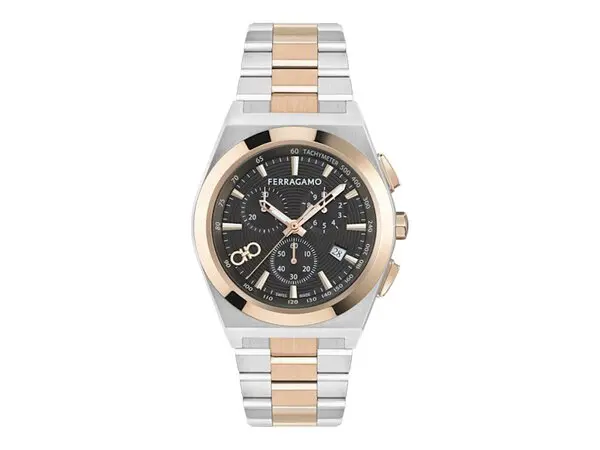 FERRAGAMO Vega Upper East Chrono Bracelet - Stainless Steel