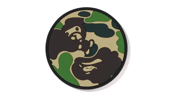 A BATHING APE Abc Camo Milo Coaster - Green