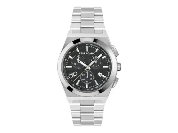 FERRAGAMO Vega Upper East Chrono Bracelet - Stainless Steel
