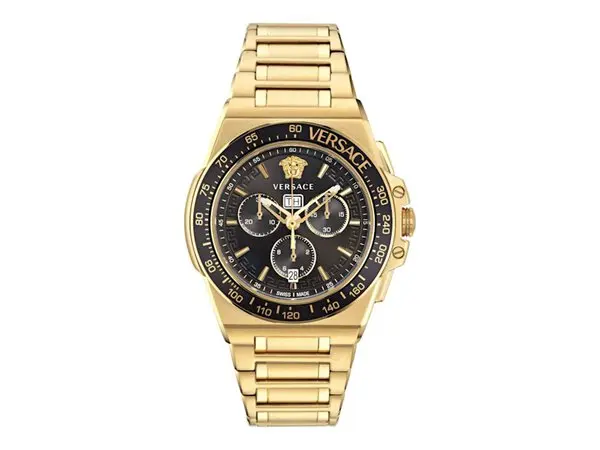 Versace Greca Extreme Chrono Bracelet - Stainless Steel