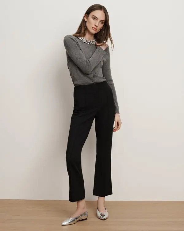 Veronica Beard Kean Ponte Slim-leg Trouser