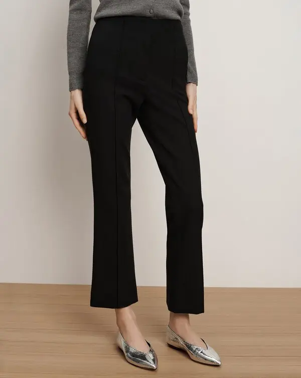 Veronica Beard Kean Ponte Slim-leg Trouser