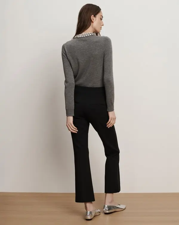 Veronica Beard Kean Ponte Slim-leg Trouser