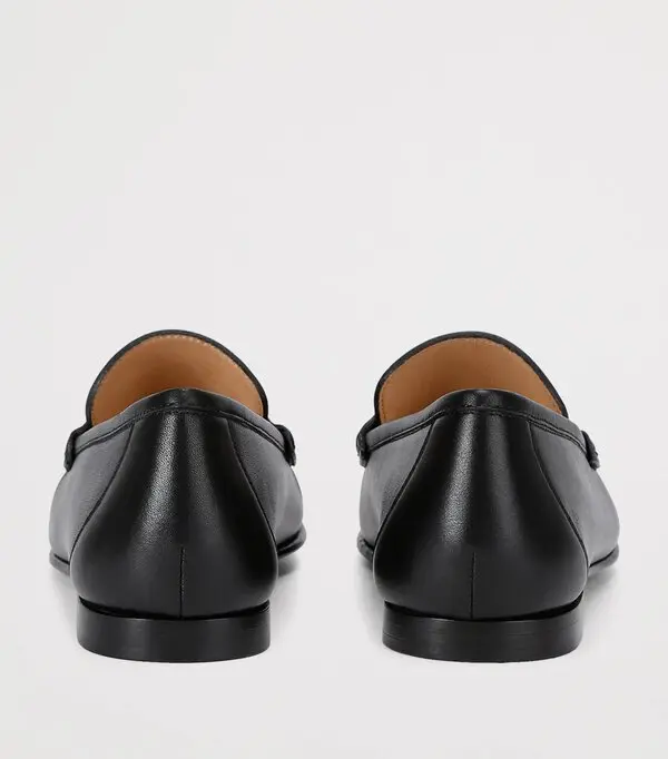 Chloé Calfskin Loafers - Black