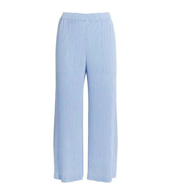 Issey Miyake Hatching Pleats Trousers