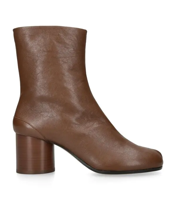 MAISON MARGIELA Leather Tabi Ankle Boots