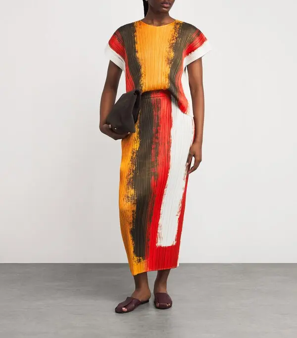 Issey Miyake Jump Midi Skirt