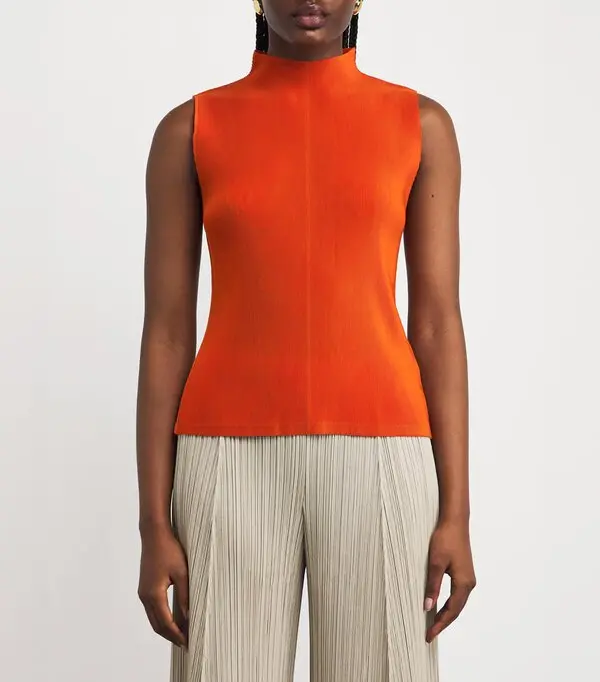 Issey Miyake Mist July Pleated Top