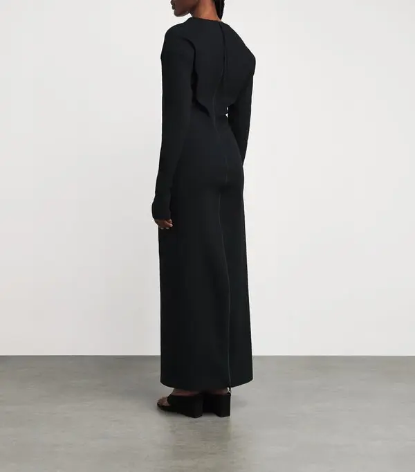 Issey Miyake Like Torso Like Shirt Maxi Dress In Black - 42% Off |  Editorialist