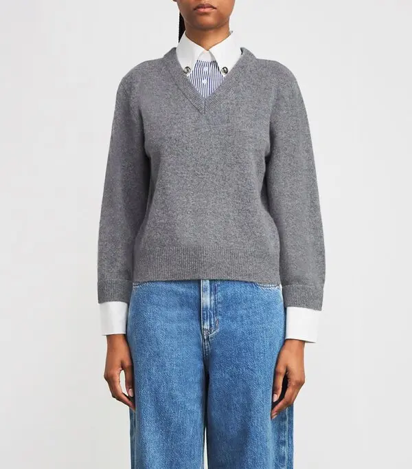 Claudie Pierlot Wool Layered Sweater