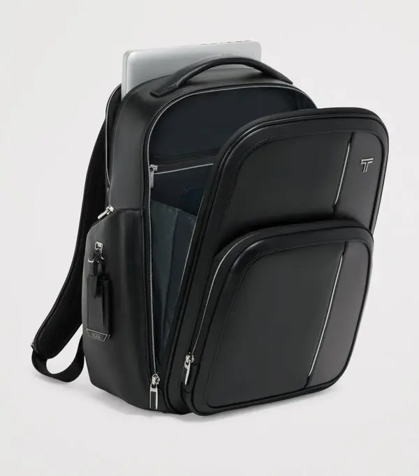 Tumi Leather Arrivé Barker Backpack