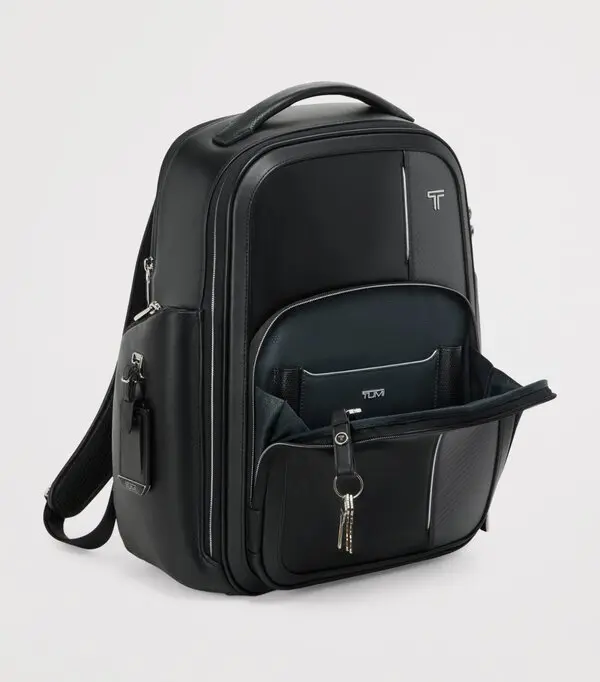 Tumi Leather Arrivé Barker Backpack
