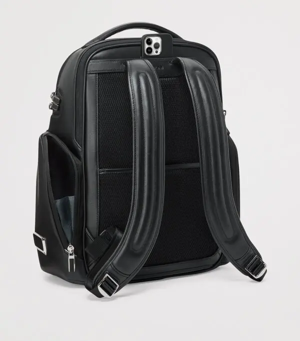 Tumi Leather Arrivé Barker Backpack