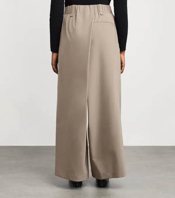 Issey Miyake Round Pleated Trousers