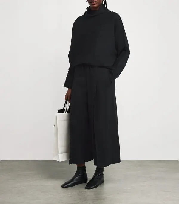 Issey Miyake Campagne Wide-leg Trousers