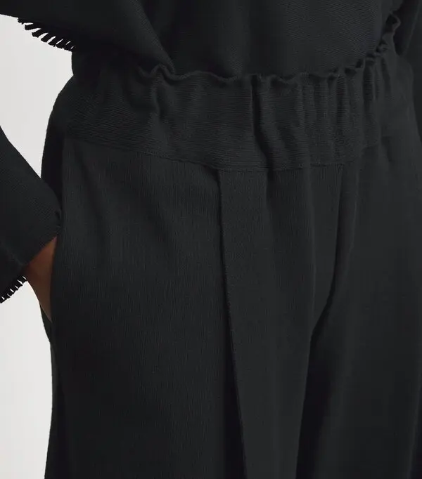 Issey Miyake Campagne Wide-leg Trousers