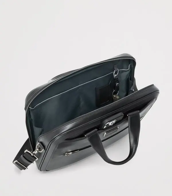 Tumi Leather Slim Briefcase