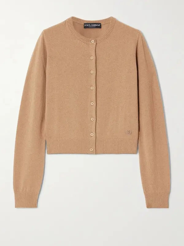 Dolce & Gabbana Cashmere Cardigan - Neutrals