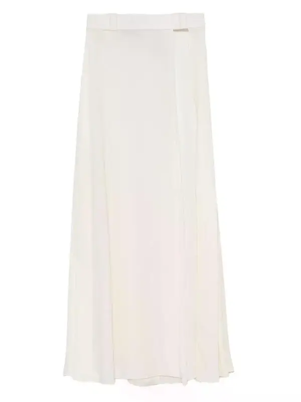 VESTIAIRE D'UN OISEAU LIBRE Slit Midi Skirt