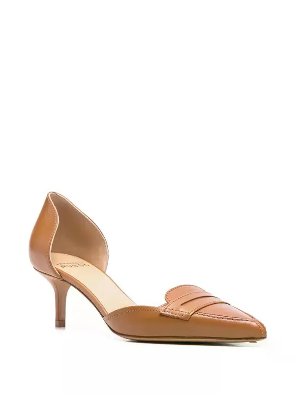 FRANCESCO RUSSO 60mm Leather Pumps