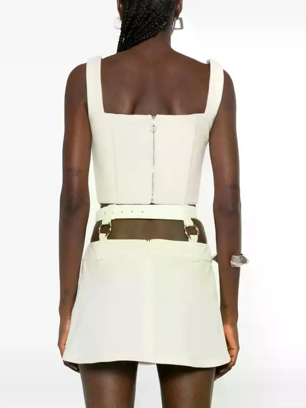 VESTIAIRE D'UN OISEAU LIBRE Sleeveless Corset Top