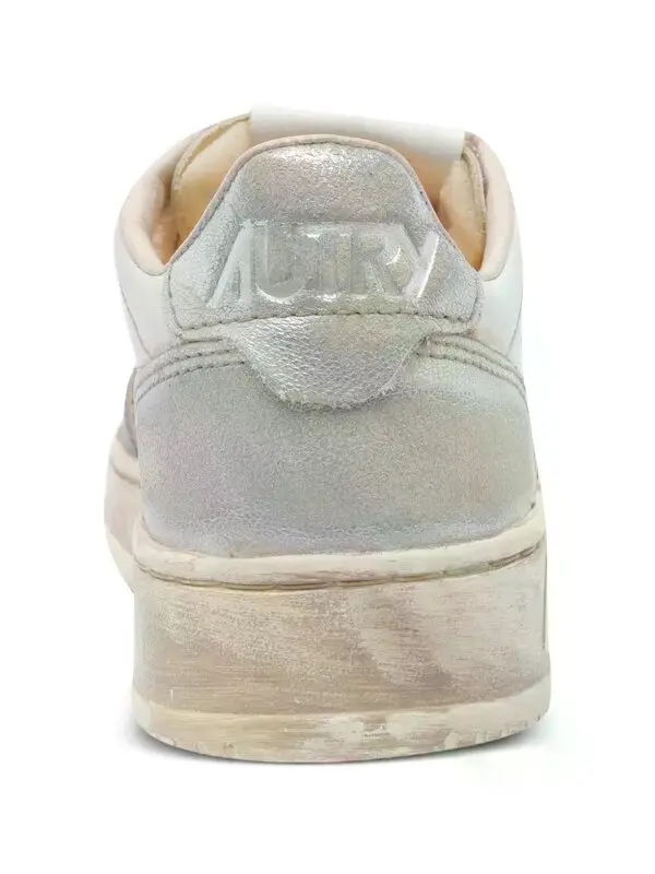AUTRY Medalist Leather Sneakers - Grey