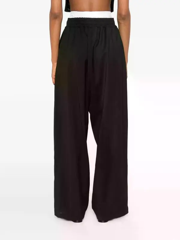 VESTIAIRE D'UN OISEAU LIBRE Elasticated-waistband Trousers