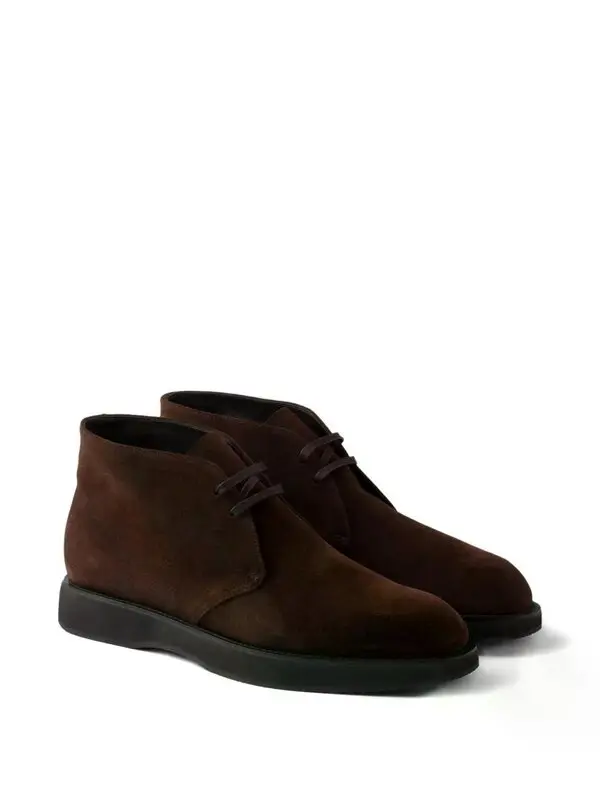 Prada Suede Desert Boots