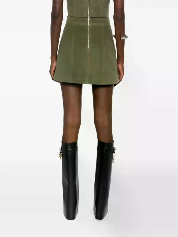 VESTIAIRE D'UN OISEAU LIBRE High-waisted A-line Mini Skirt