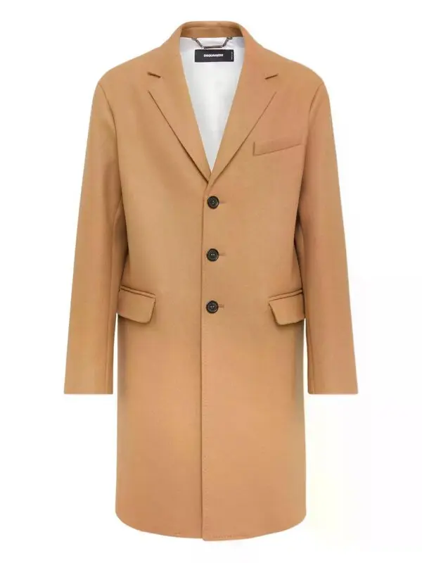 Dsquared2 Tailored Coat - Brown
