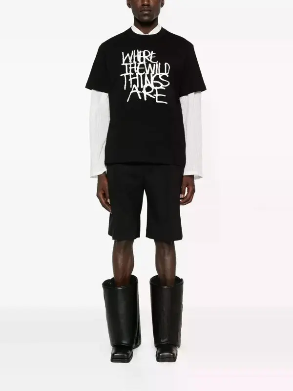 Sacai Graphic-print T-shirt