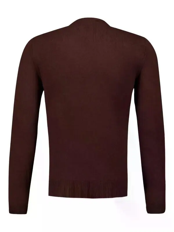 PIACENZA CASHMERE 1733 Cashmere Crew-neck Sweater - Red