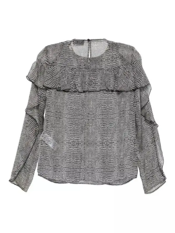 Elisabetta Franchi Animal-print Top