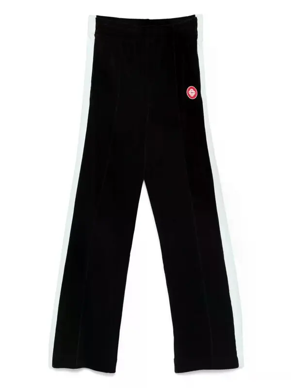 Casablanca Side-stripe Velour Trousers