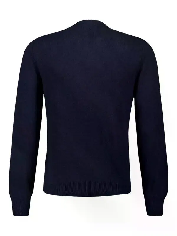 PIACENZA CASHMERE 1733 Crew-neck Cashmere Sweater - Blue