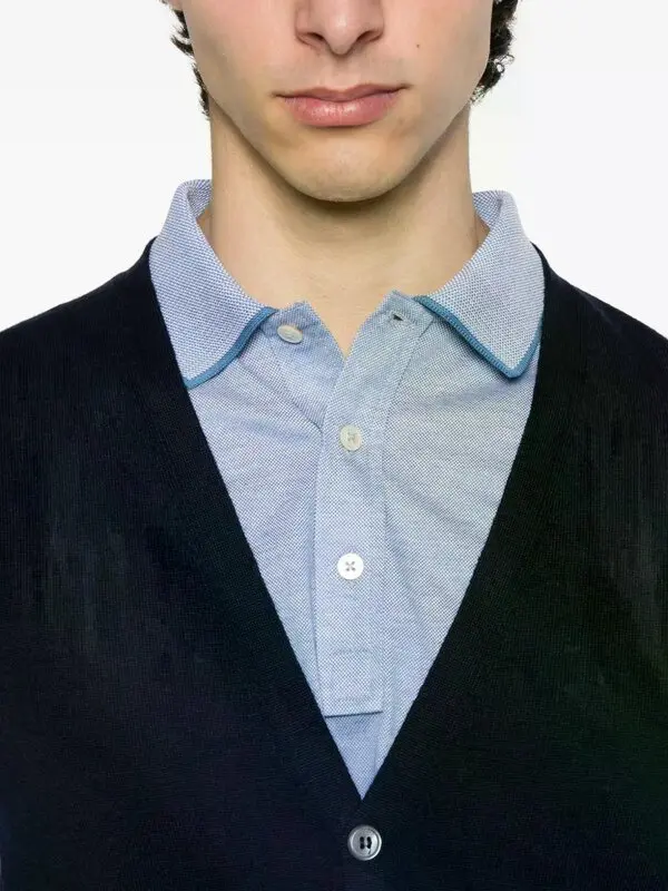 GRAN SASSO Pocket Cotton Polo Shirt