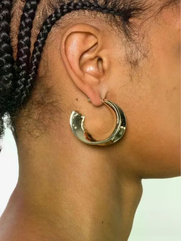 Patrizia Pepe Half-hoop Earrings
