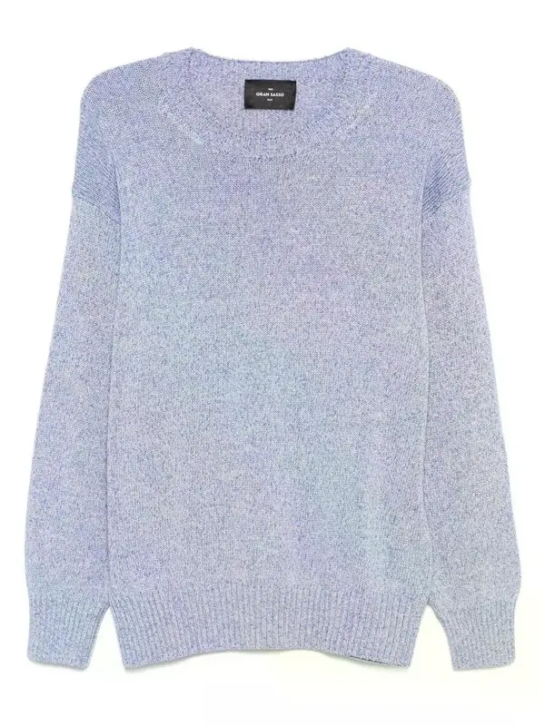 GRAN SASSO Cotton Sweater - Blue