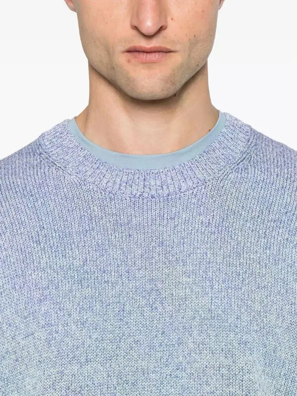GRAN SASSO Cotton Sweater - Blue