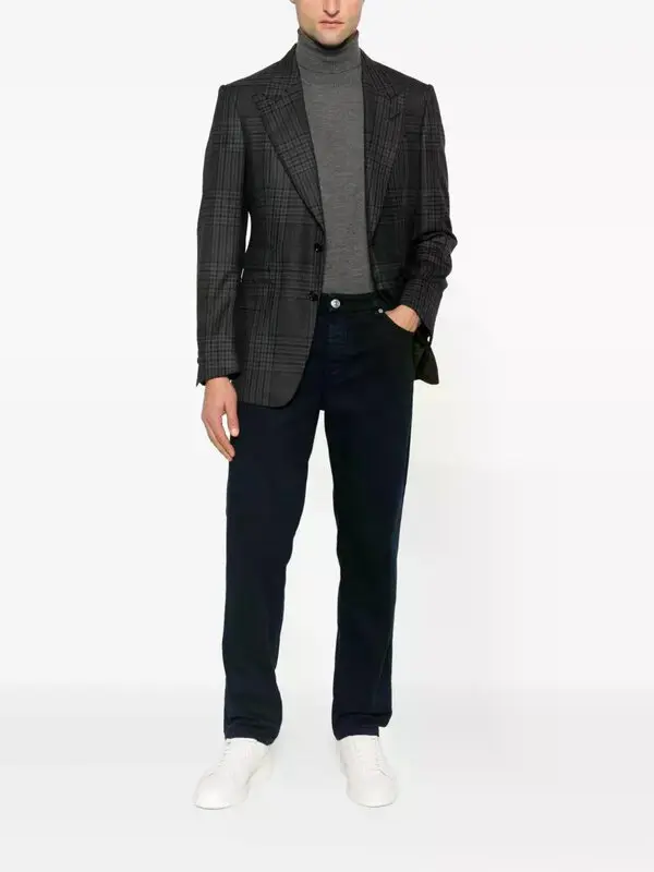 GRAN SASSO Turtleneck Top - Grey