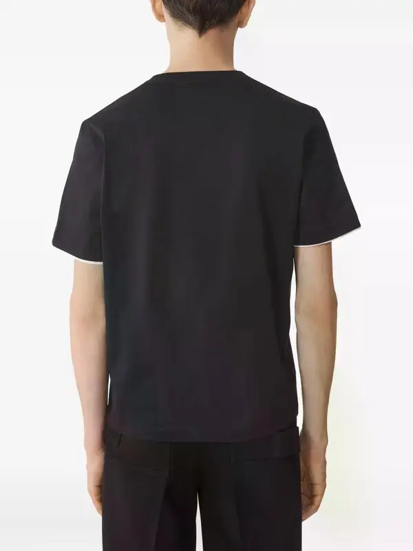 LANVIN Double-layered Cotton T-shirt