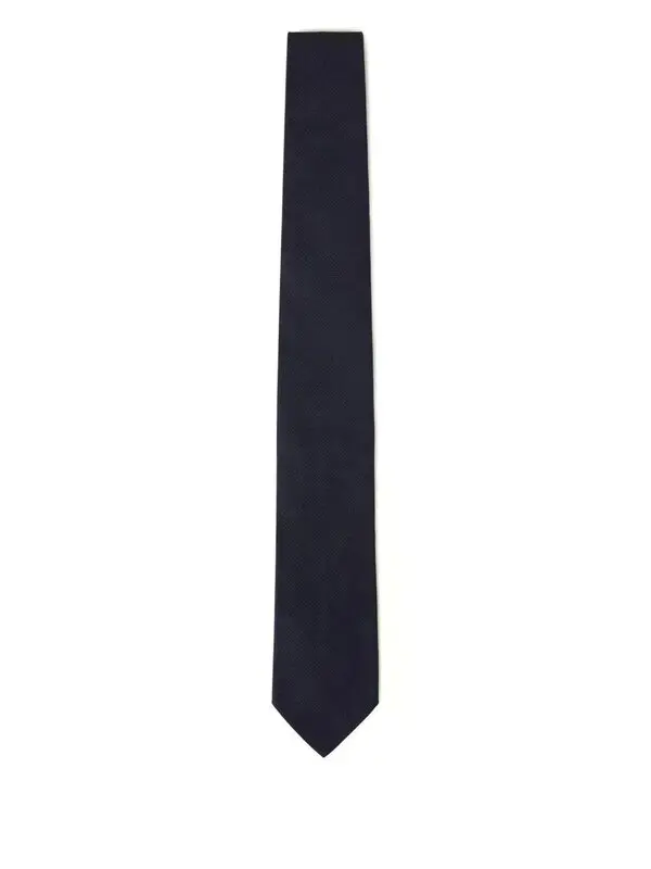 LANVIN Silk Necktie - Blue