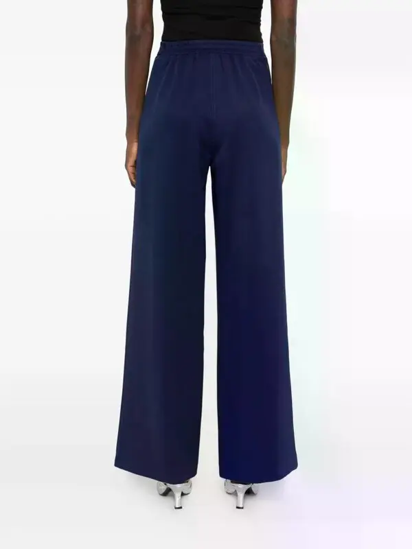 Patrizia Pepe Elasticated-waist Wide Leg Trousers