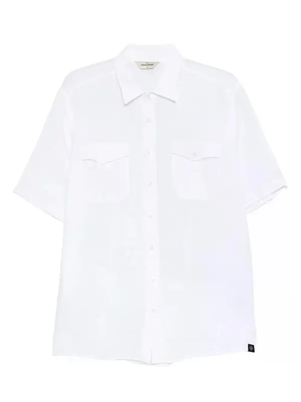 GRAN SASSO Linen Shirt