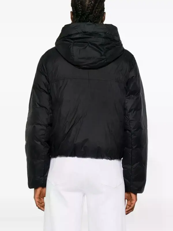 Canada Goose Elba Hooded Puffer Jacket - Black