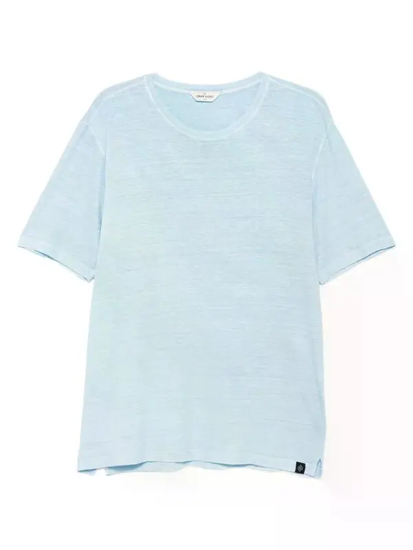 GRAN SASSO Mélange-effect T-shirt - Blue