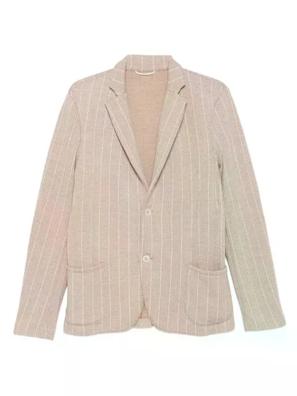 GRAN SASSO Virgin Wool Single-breasted Blazer